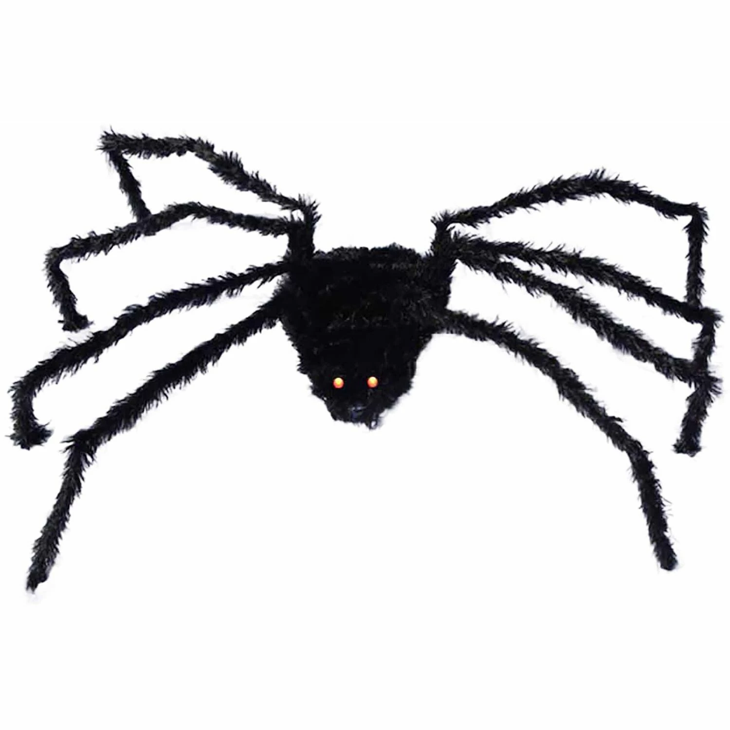 Fraser Hill Farm Haunted Hill Farm 6-Ft. Spider With Glowing Red Eyes ...